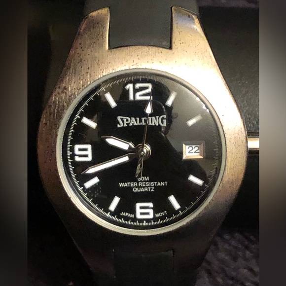 Spalding | Accessories | Spalding Mens Wristwatch With Date Window ...
